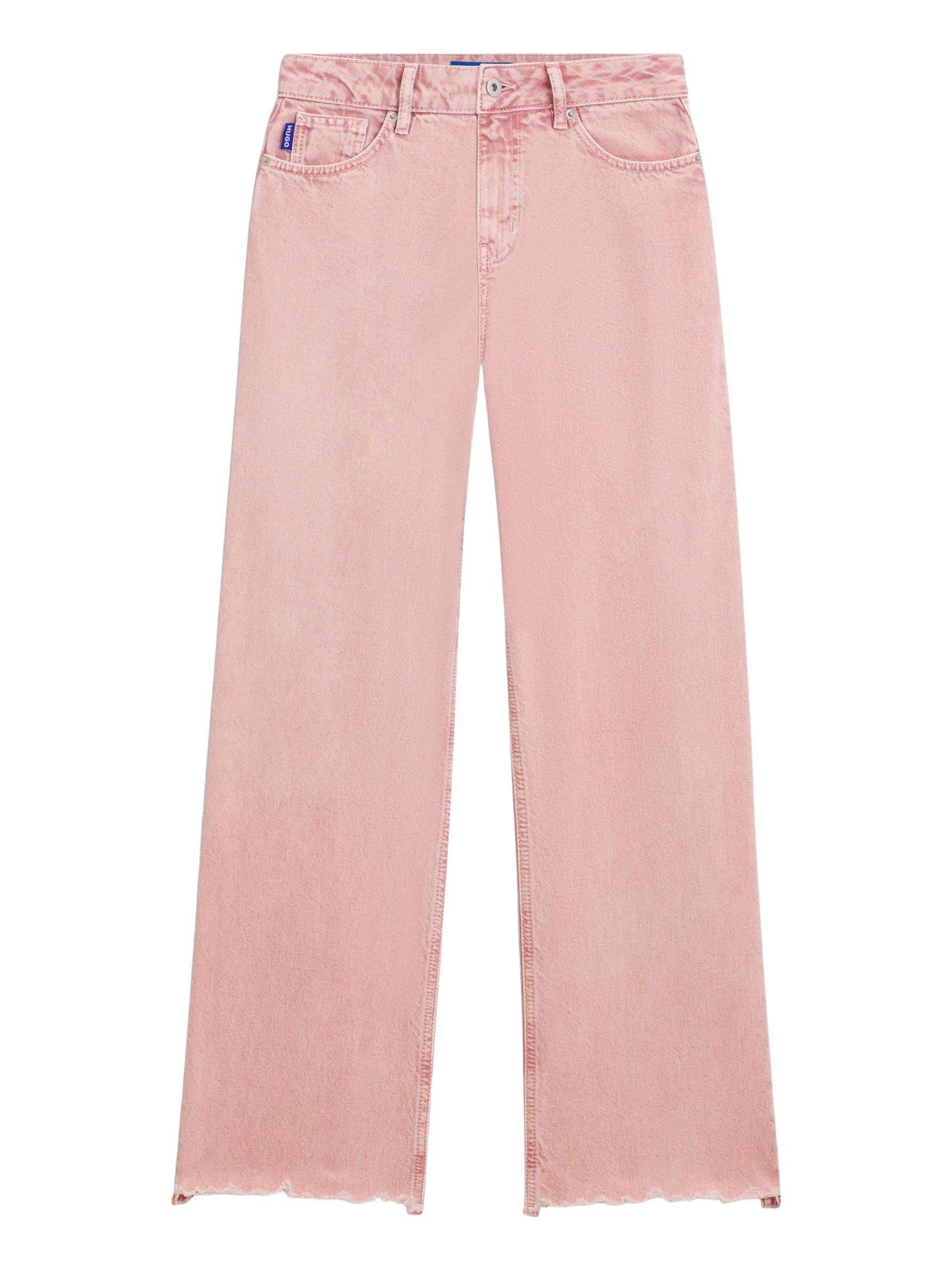 HUGO Loose-Fit Jeans in Rigid Denim